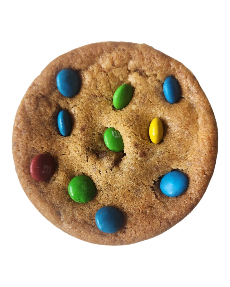 Hollywood Ron's Chocolate Chip Cookies ft. M&M's – My Brother's Cookies